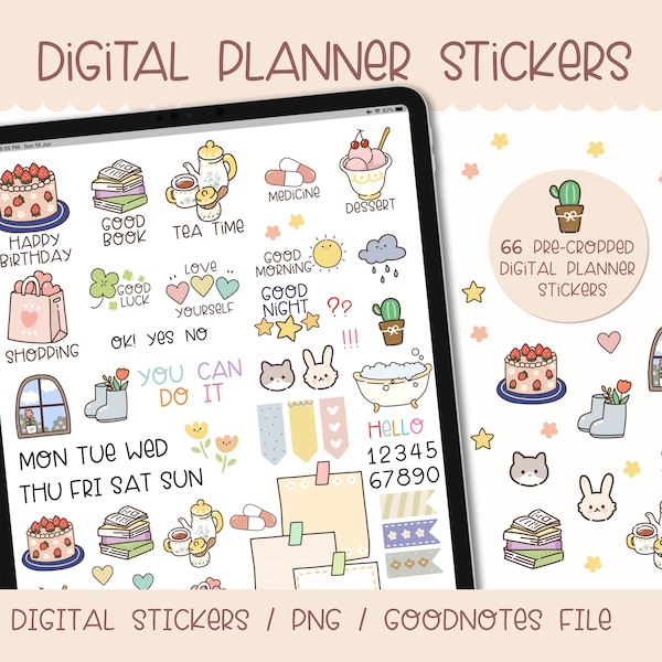 Digital Stickers - Etsy
