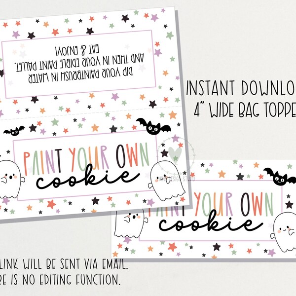 Goodie Bag Topper - Etsy