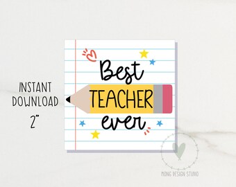 Best Teacher Ever - Etsy