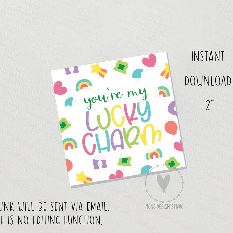 Printable Lucky Charms - Etsy