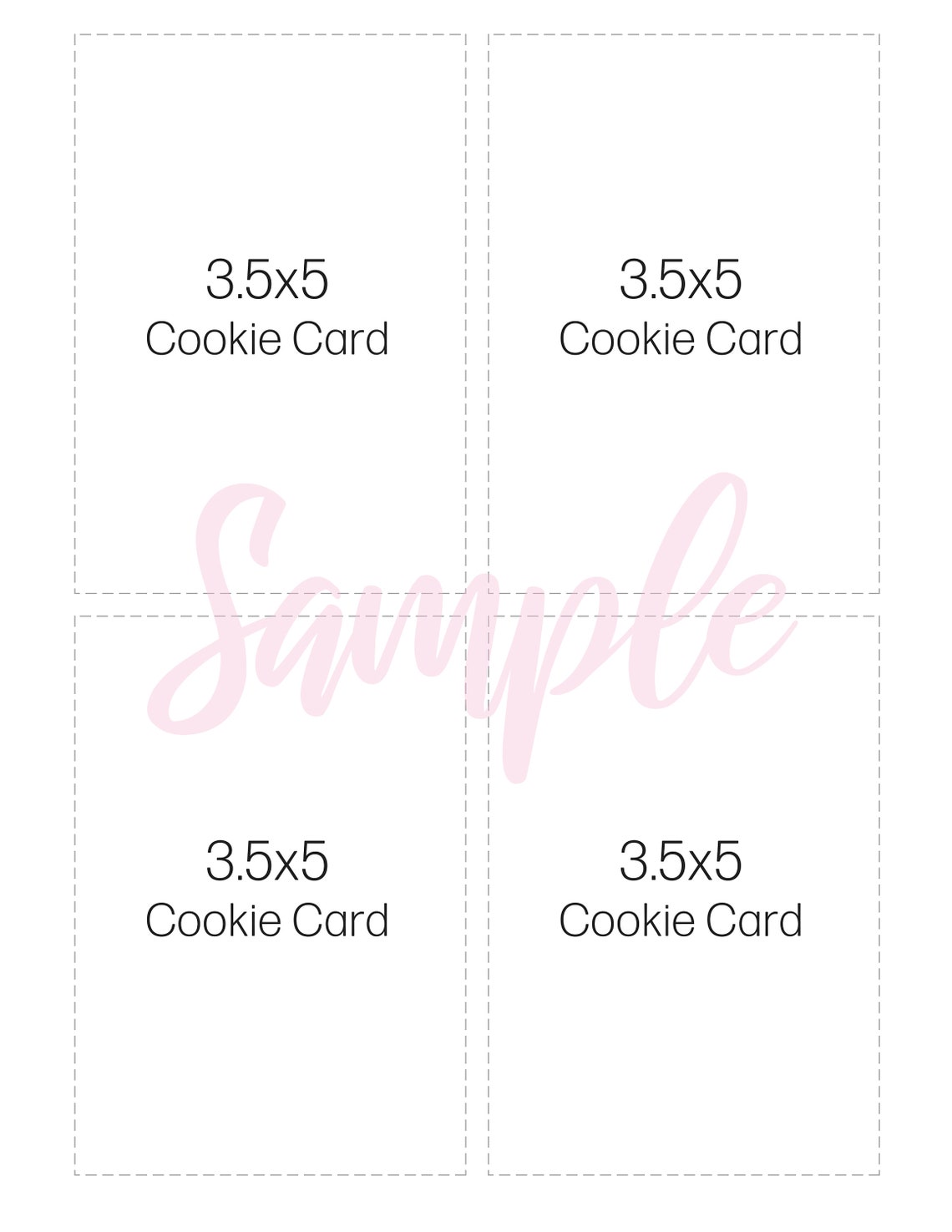 A Little Treat for Someone Sweet Printable Cookie Card - Etsy