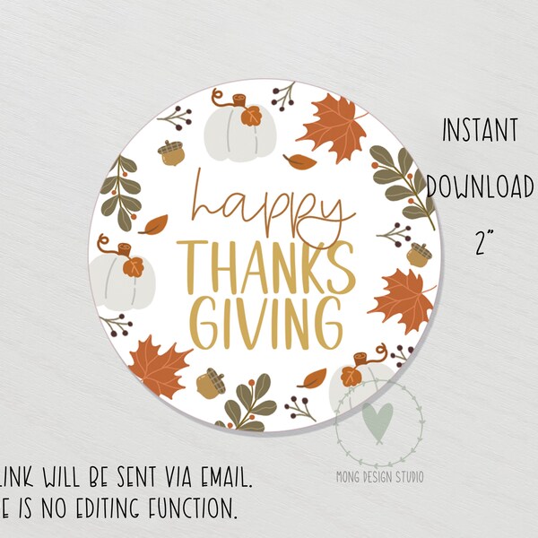 Thanksgiving Tags - Etsy