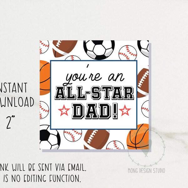 Fathers Day Tag - Etsy