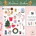 Christmas Goodnotes Stickers/ Winter Digital Stickers/ Christmas ...