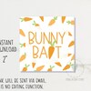 Easter PYO Cookie Treat Bag Topper/ Printable Treat Bag Toppers/ Easter ...
