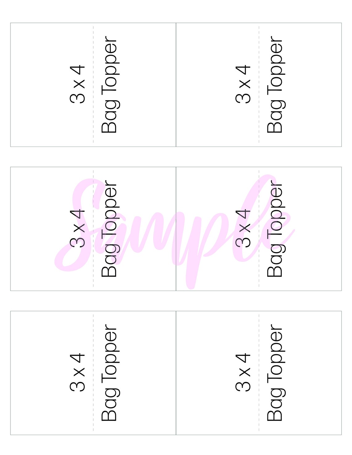 Christmas Cookie Treat Bag Topper/ Merry Christmas Printable Treat Bag ...