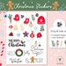 Christmas Goodnotes Stickers/ Winter Digital Stickers/ Christmas ...