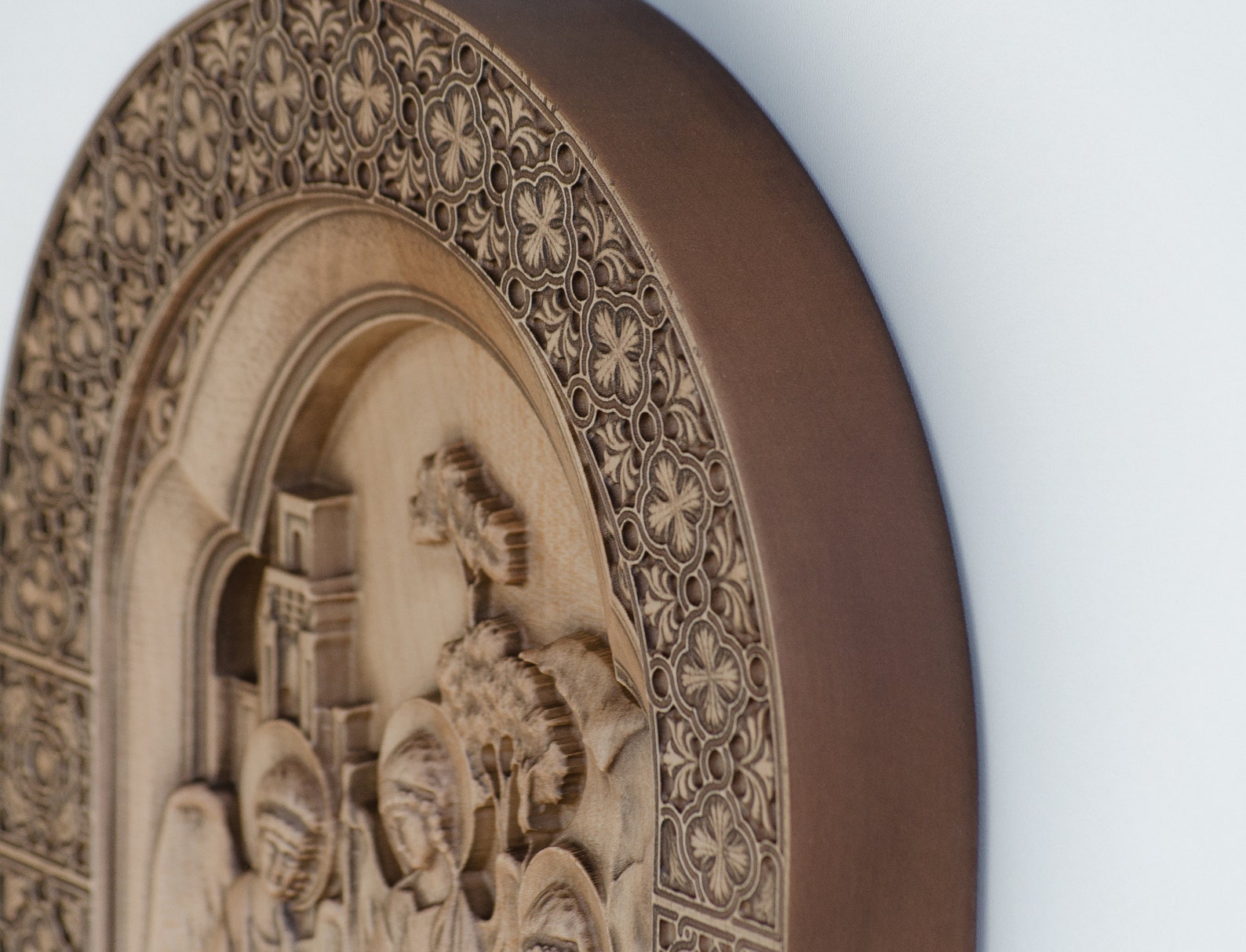 Holy Trinity Wood Carved Icon丨orthodox Icon of Holy Trinity | Etsy