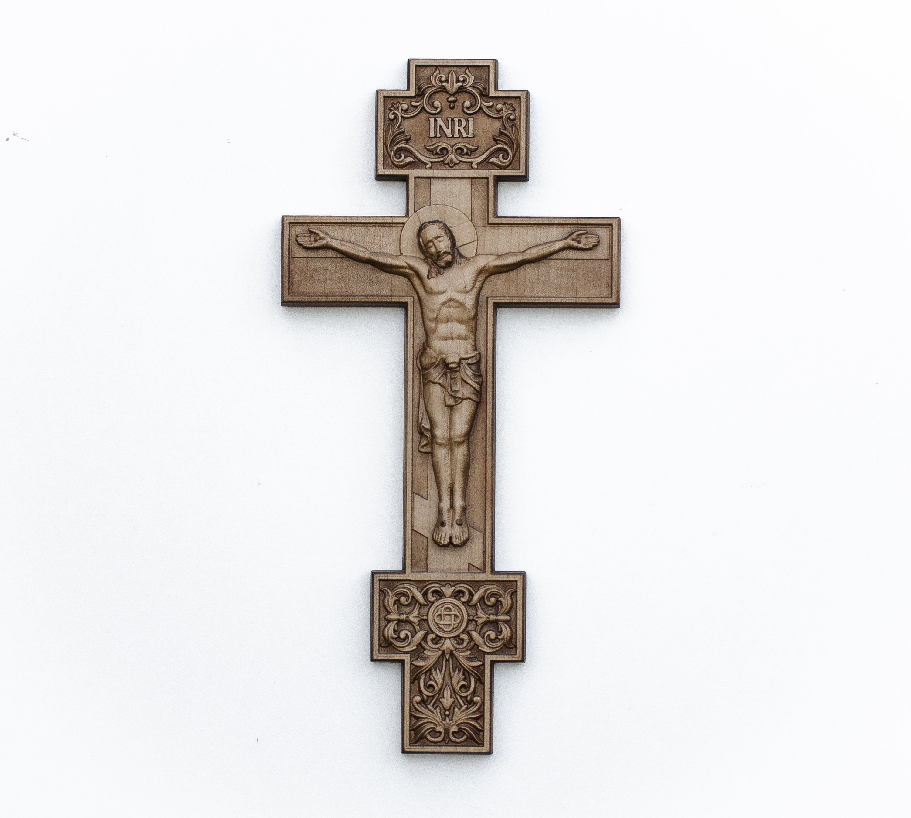 Crucifix Wood Carving丨wooden Christian Wall Crucifix丨highly - Etsy