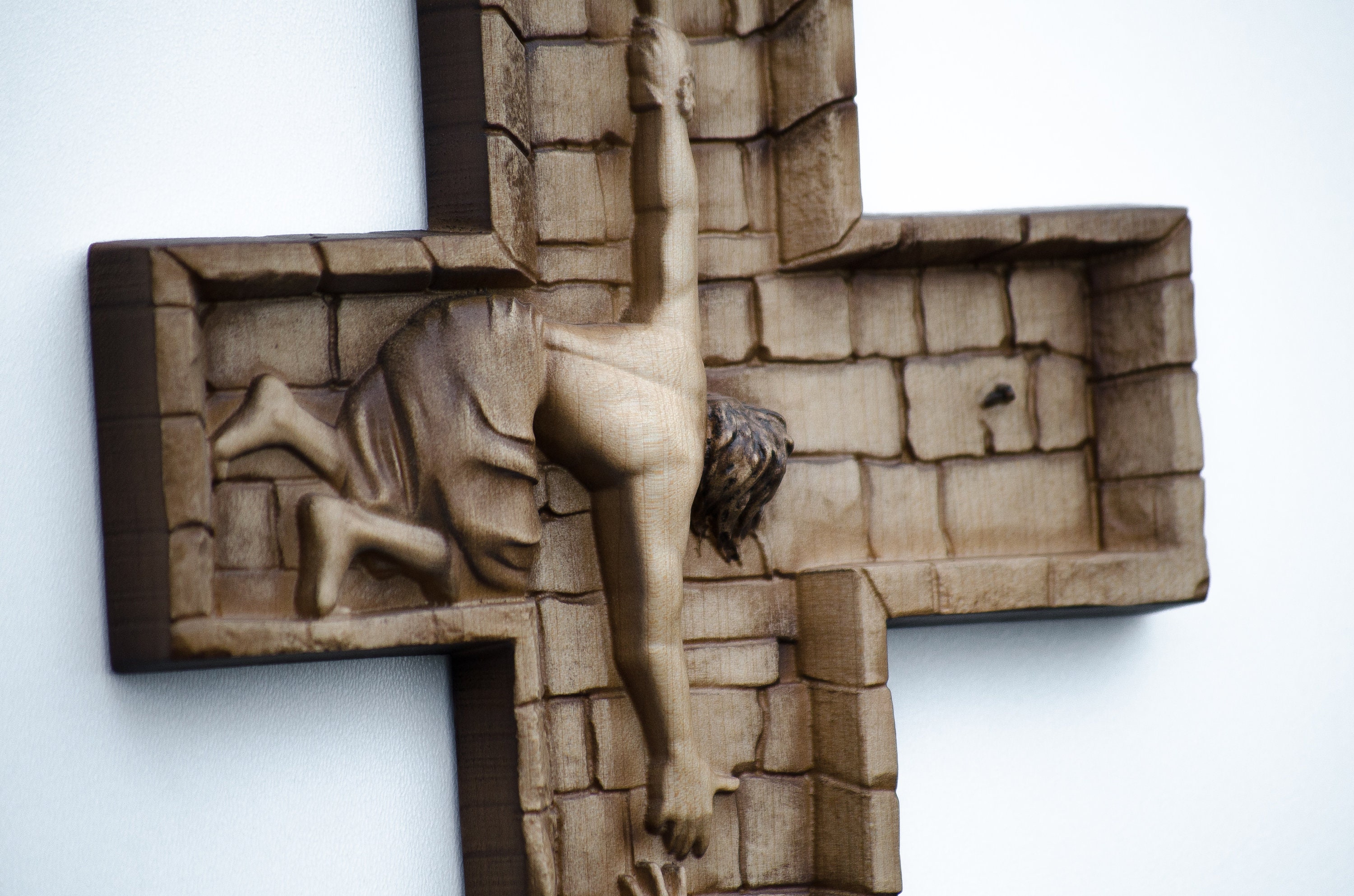 Lending a Helping Hand Wall Cross丨christian Wall Cross Wood Carved丨 ...