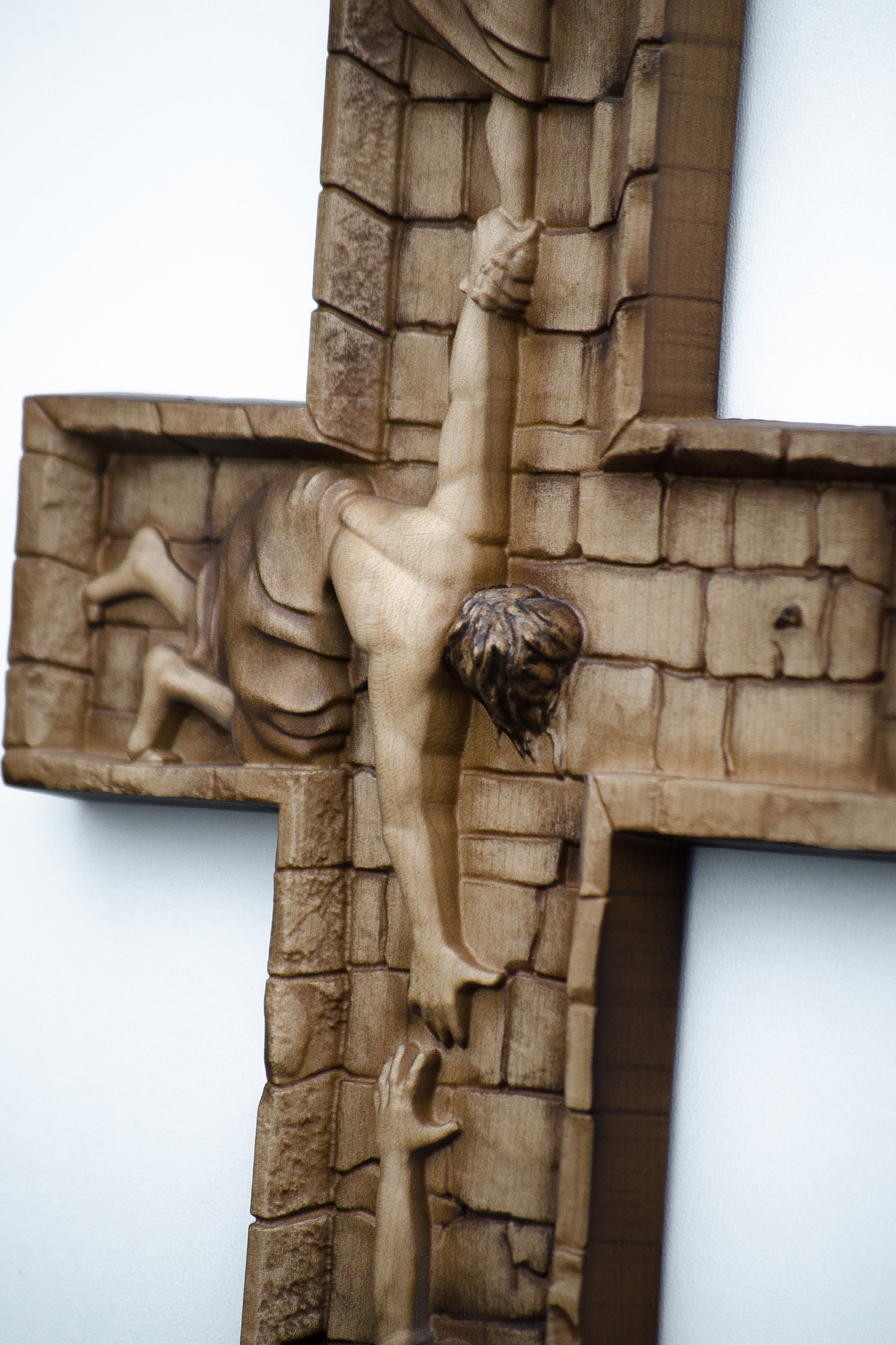 Lending a Helping Hand Wall Cross丨christian Wall Cross Wood Carved丨 ...