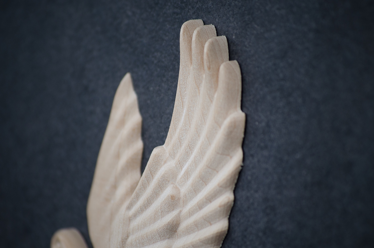 Set of Two Wooden Doves丨doves Wood Carved Wall Décor丨flying Birds Wood ...