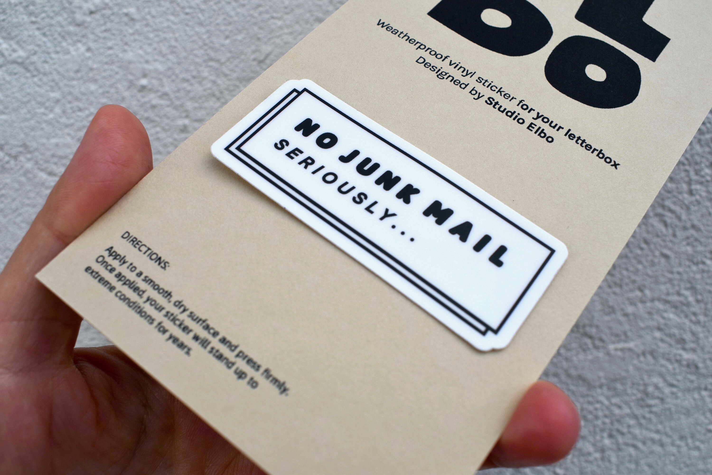 Funny No Junk Mail Sign black - Etsy