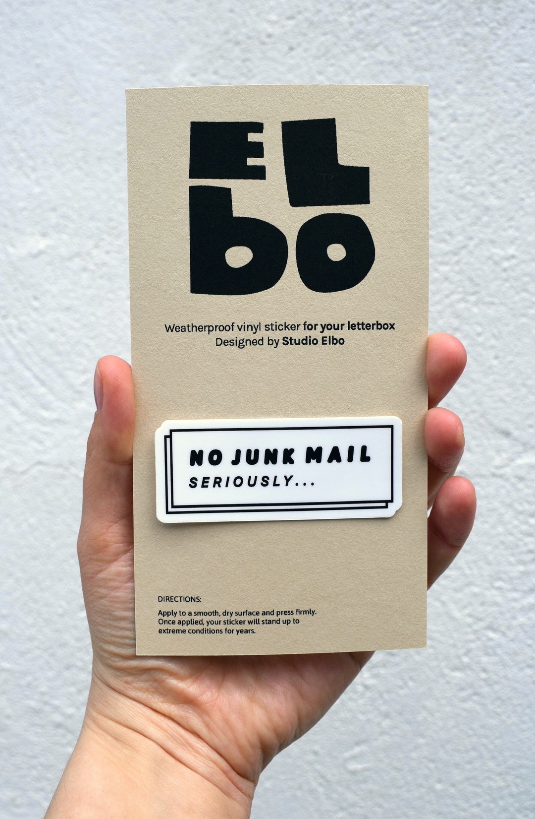 Funny No Junk Mail Sign (black) - Etsy