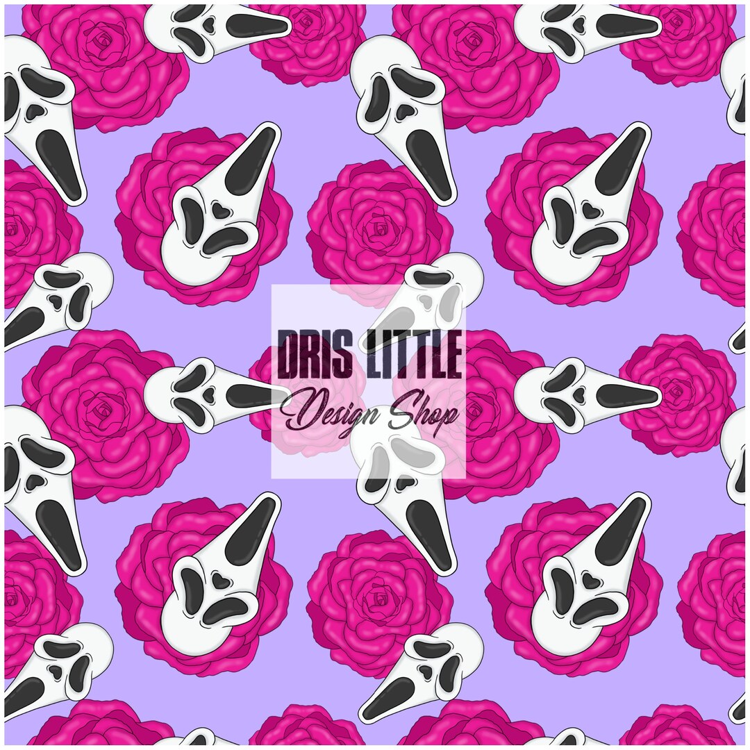 Seamless, File, Files, Digital, Pattern, Patterns, Floral, Halloween ...
