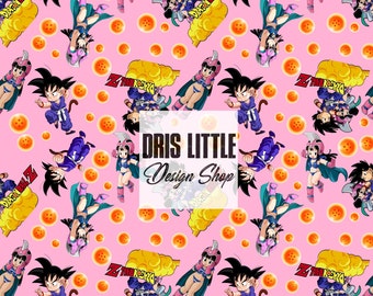 Dragon Ball Z Seamless - Etsy