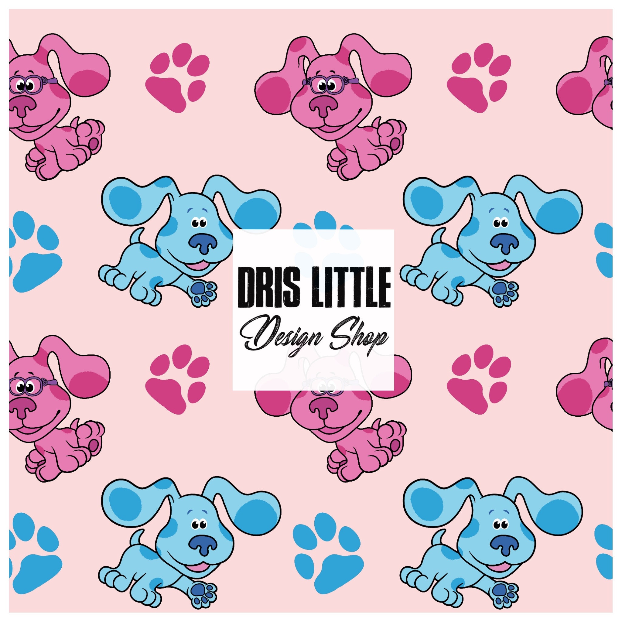 Blues Clues Paw Print Template Blue's Clues Paw Print Themed Adult