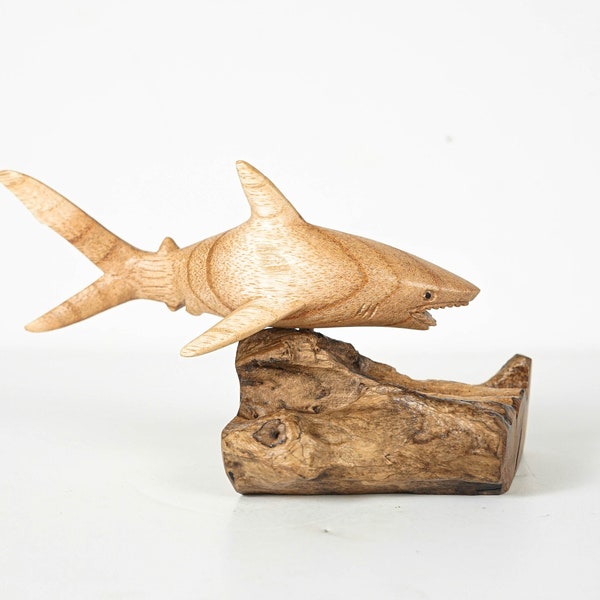 Wooden Shark - Etsy