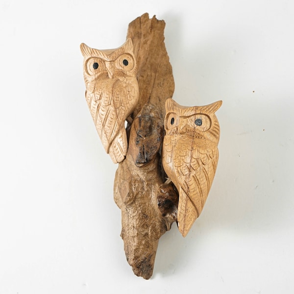 Wooden Owl - Etsy