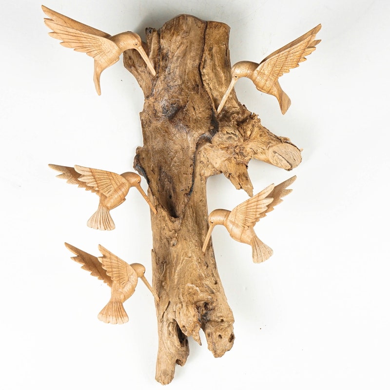 Hummingbird Wall Decor - Etsy