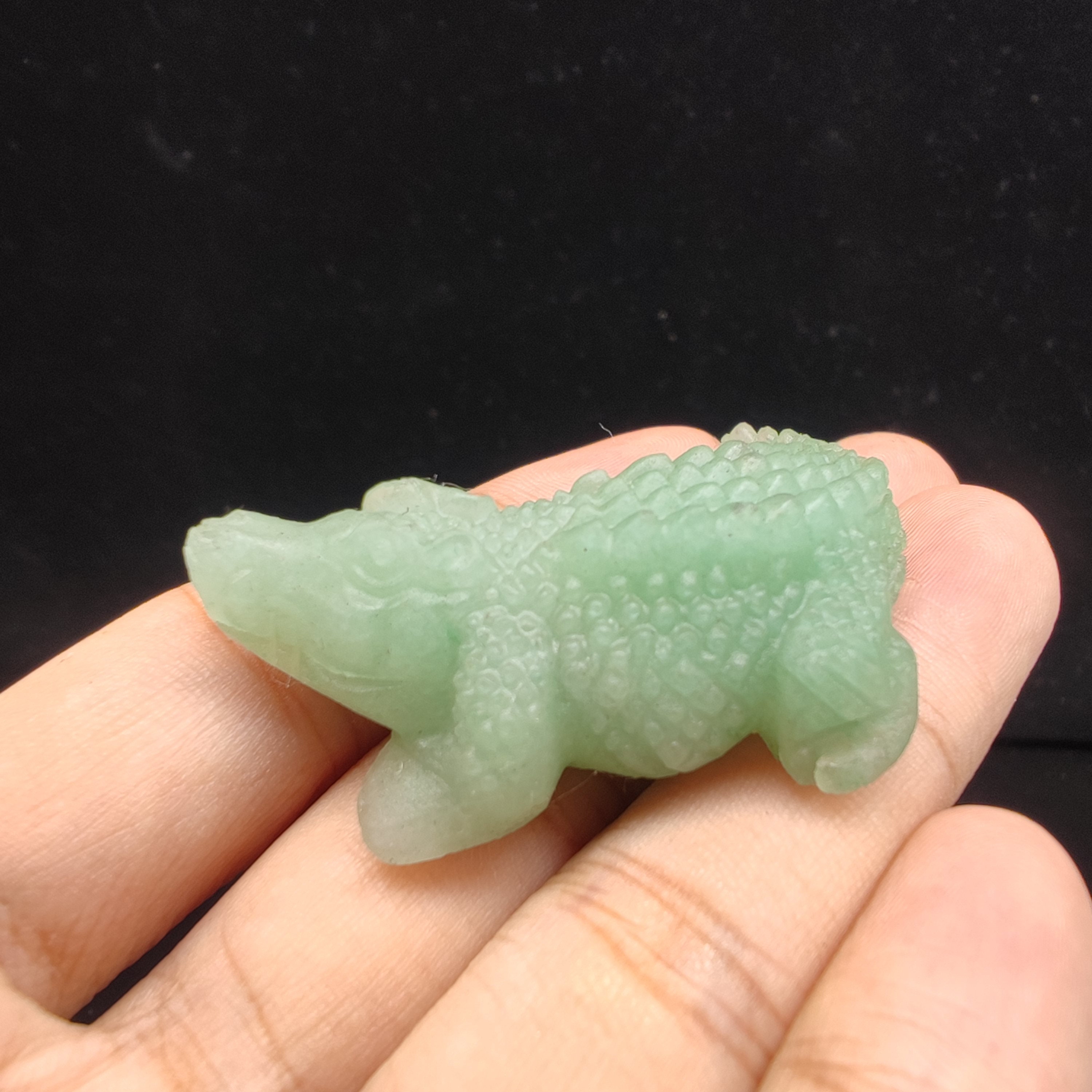 Natural Crystal Crocodile Carved Crystal Animal Sculpture Gift - Etsy