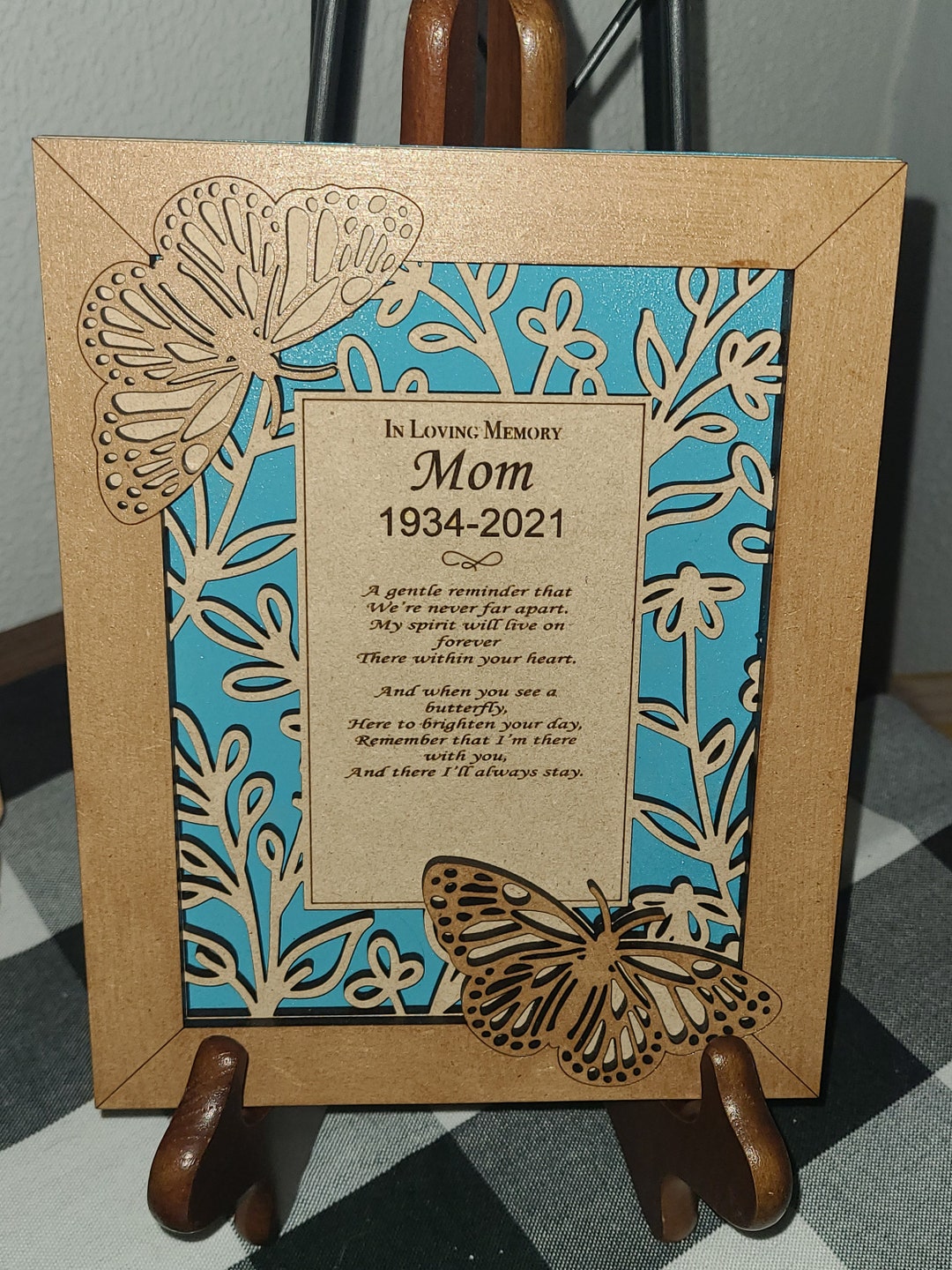 In Loving Memory Plaque - Etsy