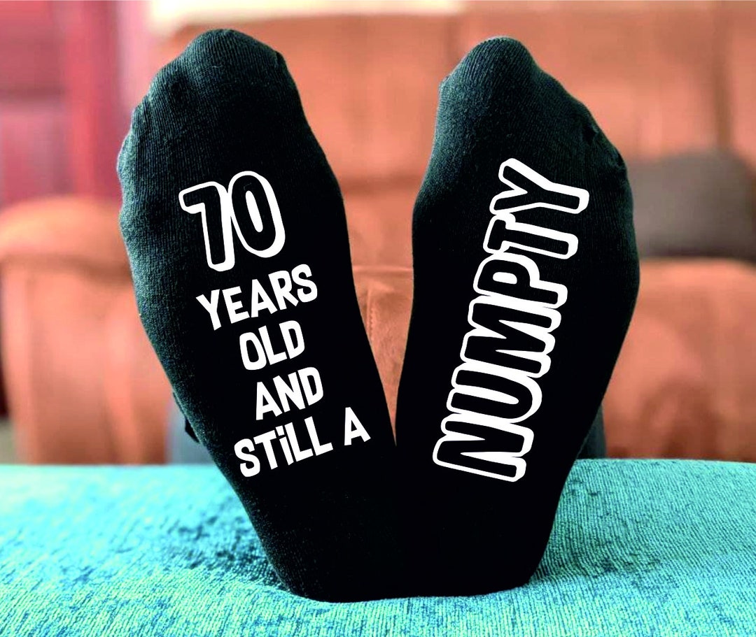 Funny Rude 70th Birthday Socks 18th 21st 30th 40th 50th 60th and Still ...