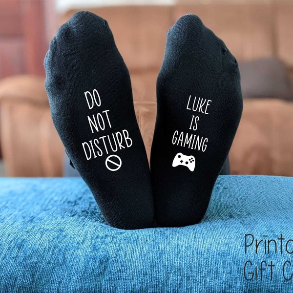 Kids Gaming Socks - Etsy