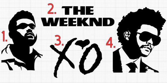 The Weeknd XO Toronto the Weekend Stickers Decals Car - Etsy