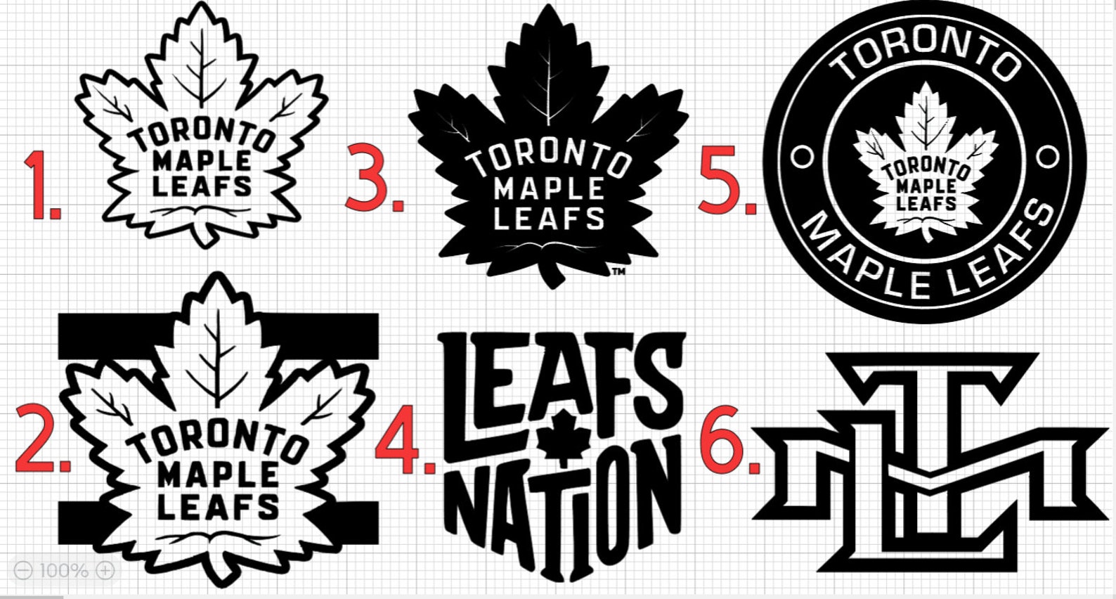 Toronto Maple Leaf Decals, Stickers, Bumper Stickers, Car Decal - Etsy ...