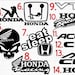 JDM Honda Car Decals, Honda Racing, Honda Accord Sticker, Civic ETC ...