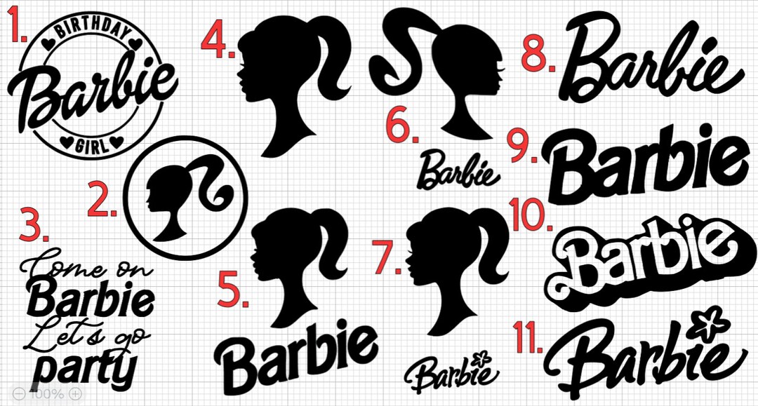 Barbie Decals, Barbie Car Sticker, Barbie Personalize, Barbie Girl - Etsy