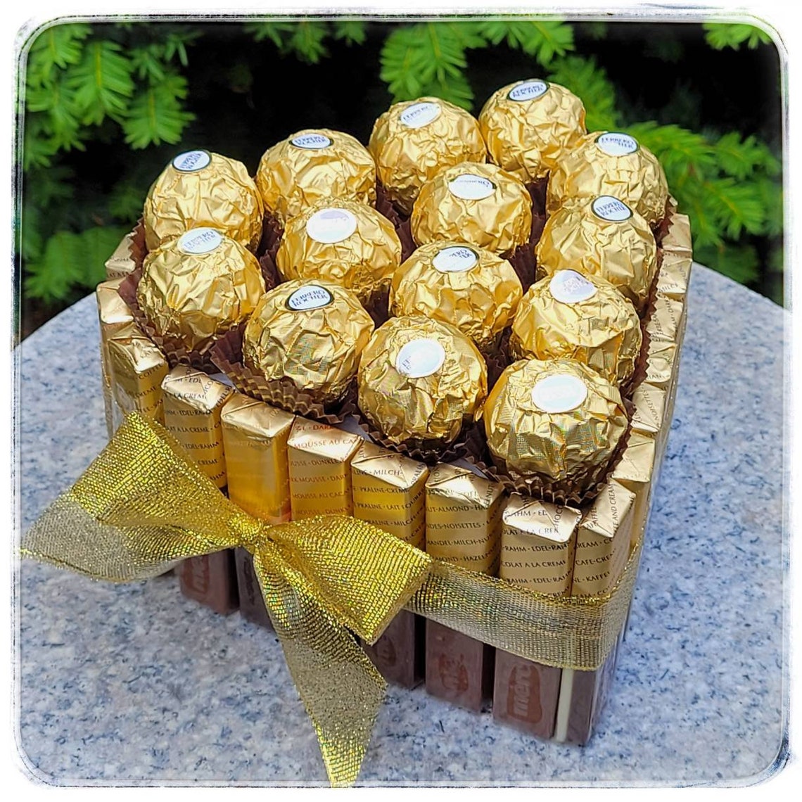Merci Torte Rocher Geburtstag Geschenk Schokoladentorte - Etsy
