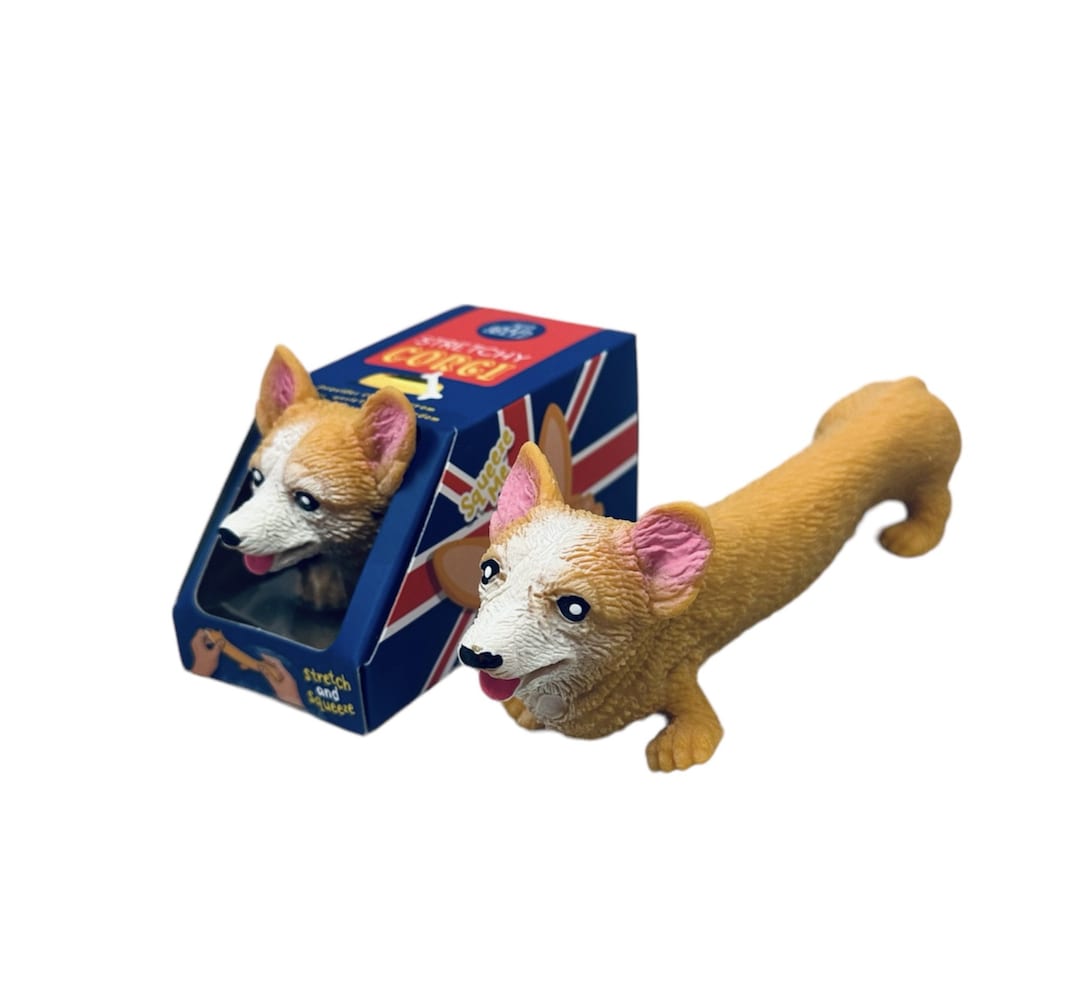 Stretchy Corgi Toy Queen Elizabeth II the Queen's Corgi Relief From ...