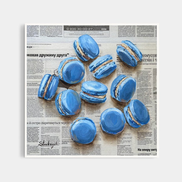 Macaron Art - Etsy
