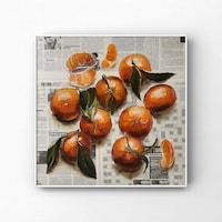 Orange Art - Etsy