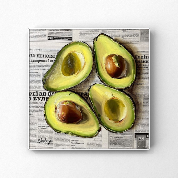 Avocado Food Art