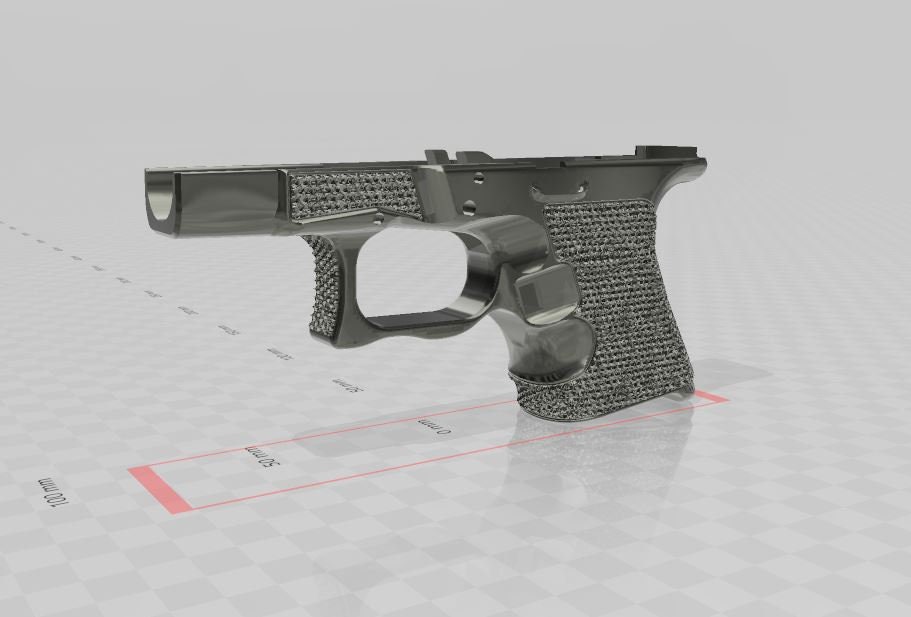 Glock 26 Lower STL File 3D Printing - Etsy