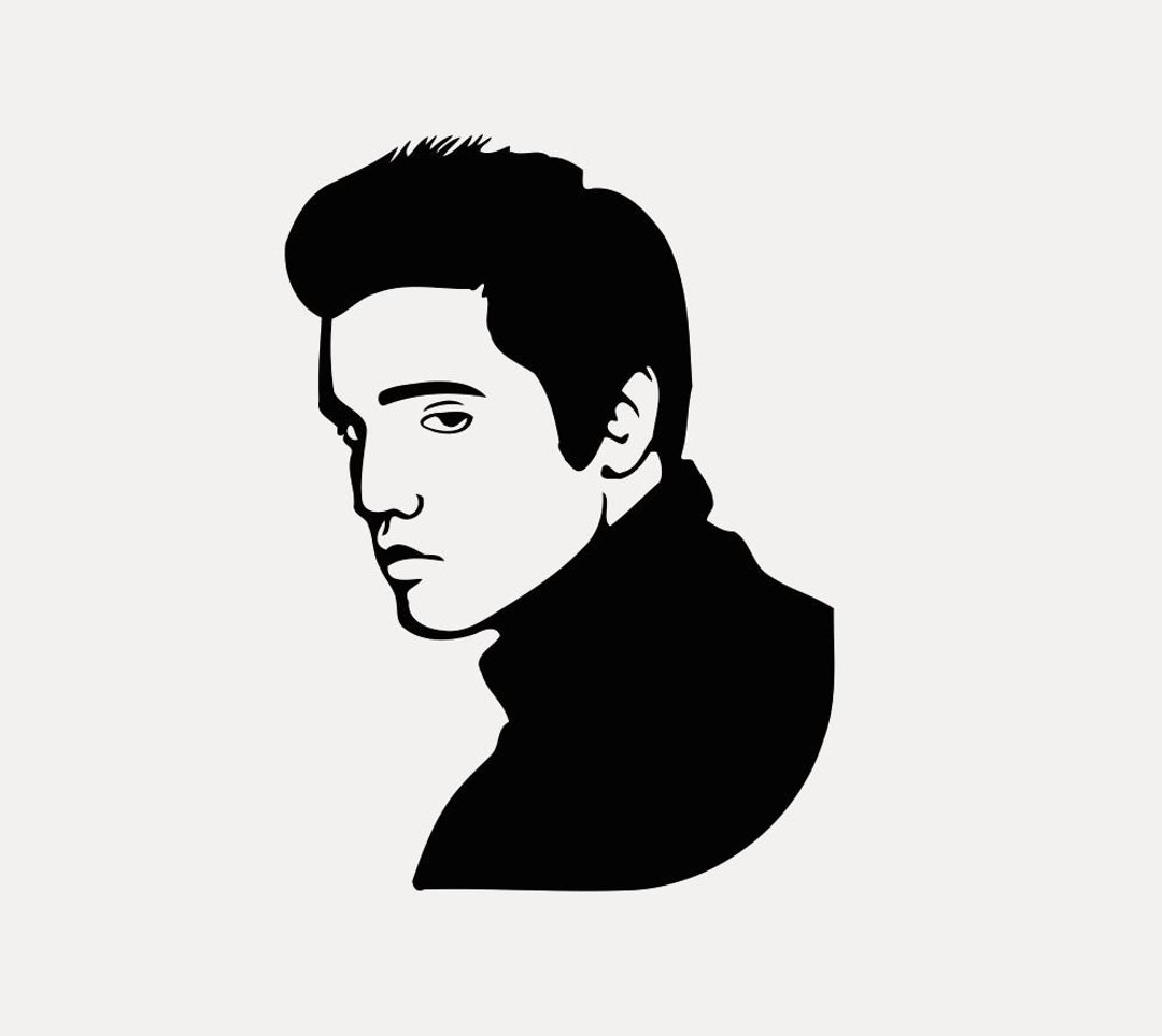 Elvis Presley SVG Cut File - Etsy