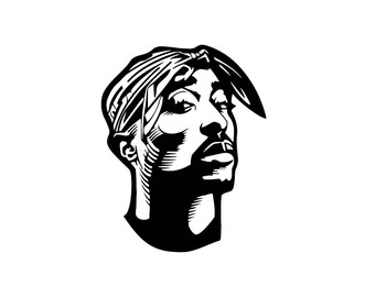 Tupac Svg - Etsy