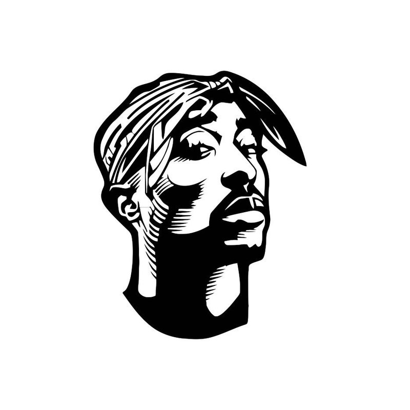 Tupac Svg - Etsy