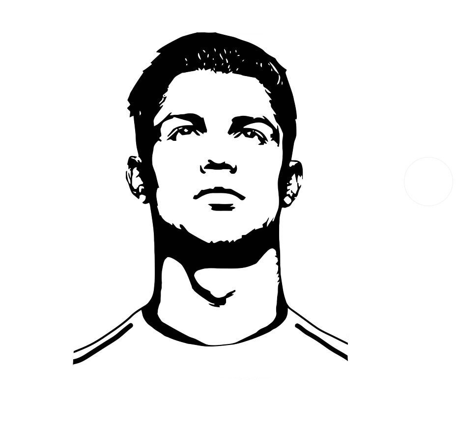 Cristiano Ronaldo SVG Football SVG Cut File | Etsy UK