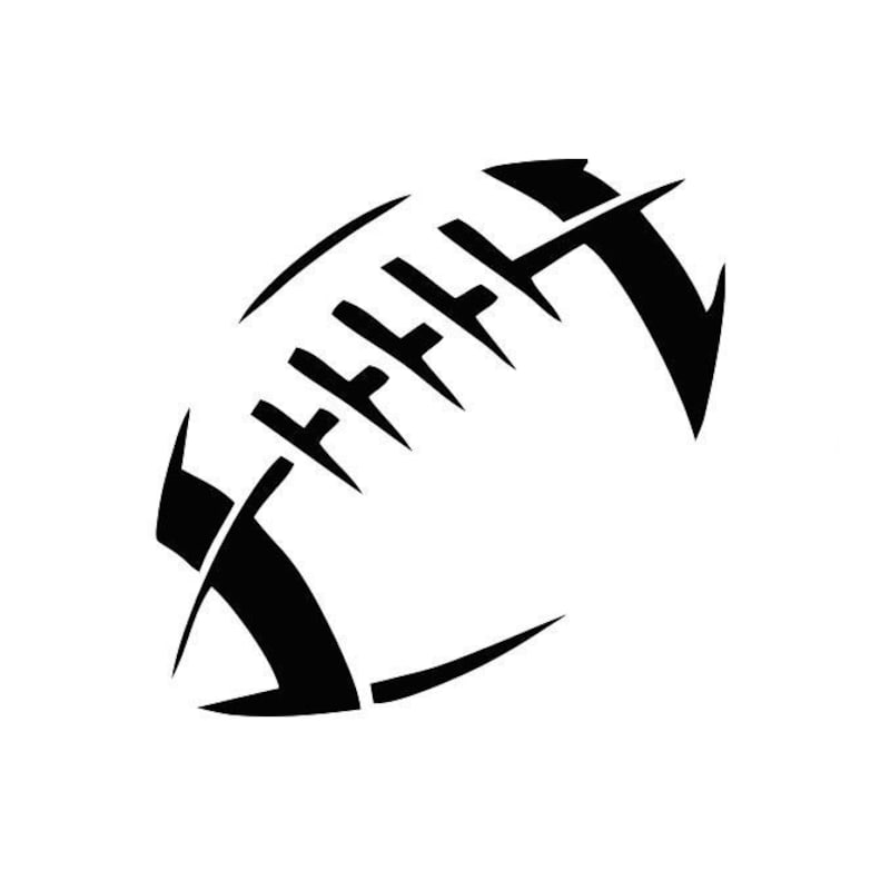 Football Outline Svg - Etsy