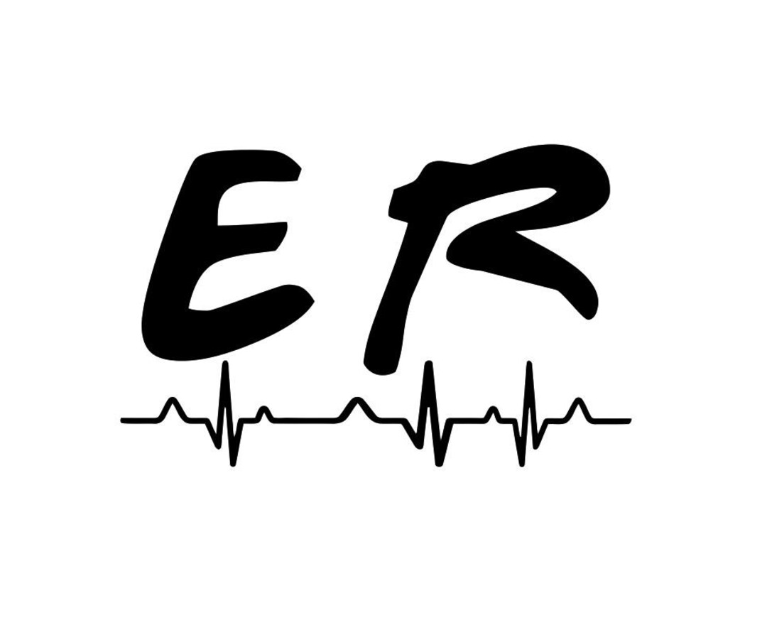 Emergency Room (ER) SVG Cut File - Etsy