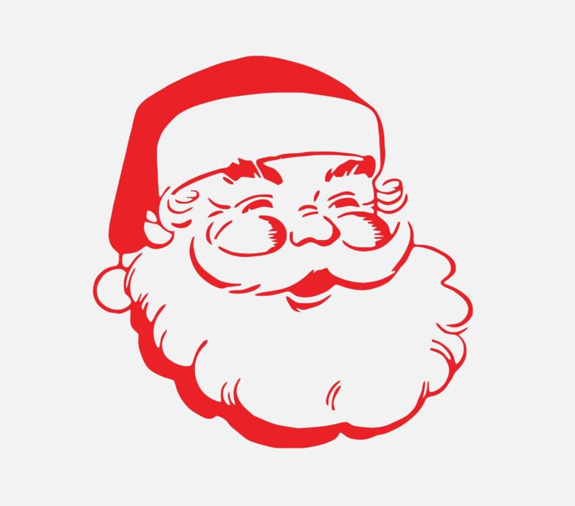 Santa Clause SVG Cut File - Etsy