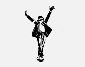 Michael Jackson Svg | Etsy