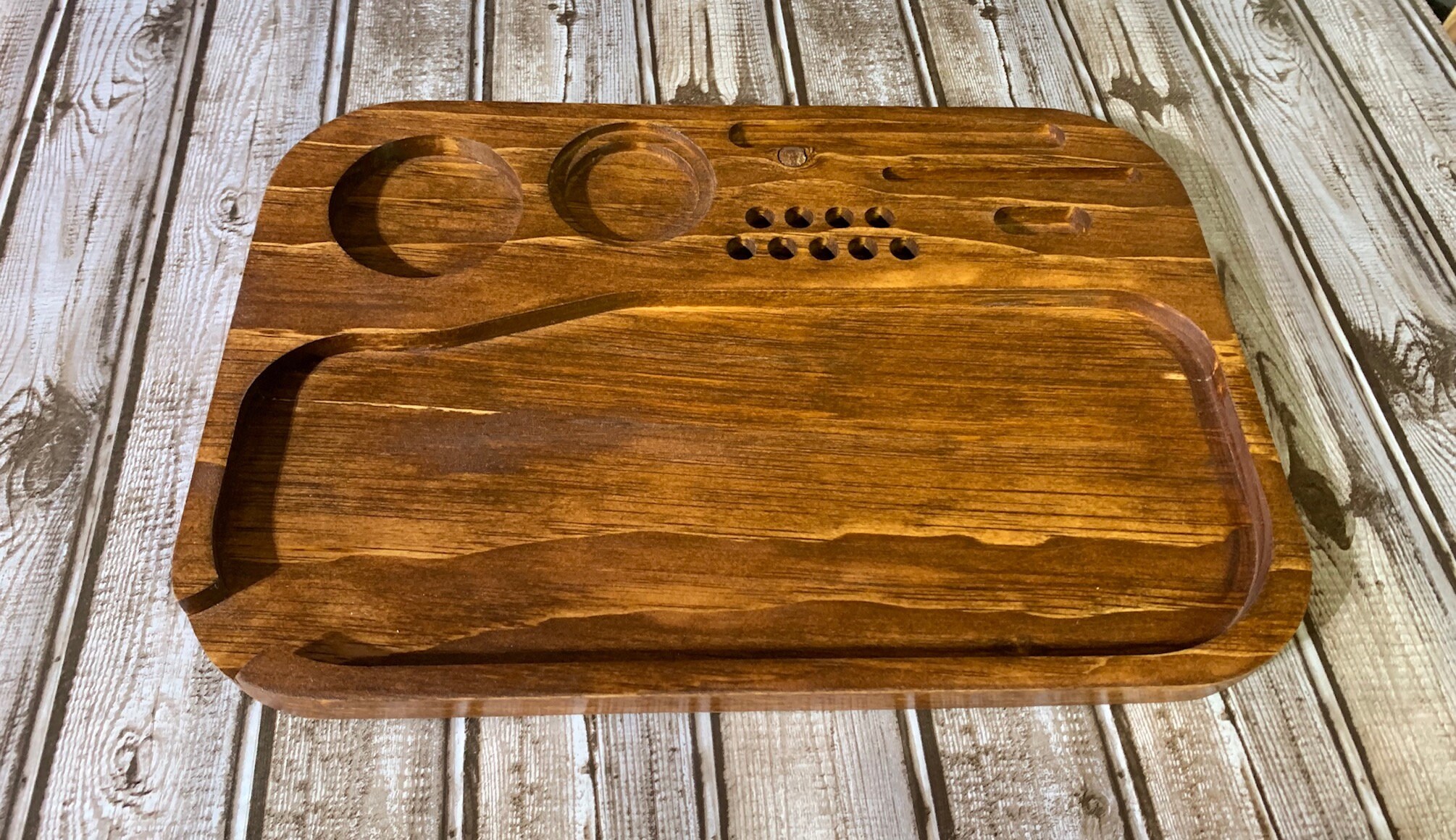 Custom Rolling Tobacco Tray SVG DXF File - Etsy