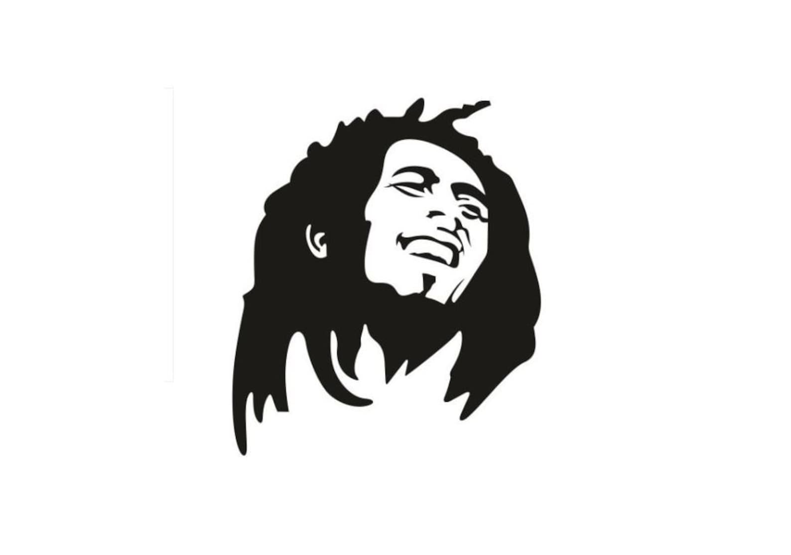 Bob Marley SVG Cut File - Etsy