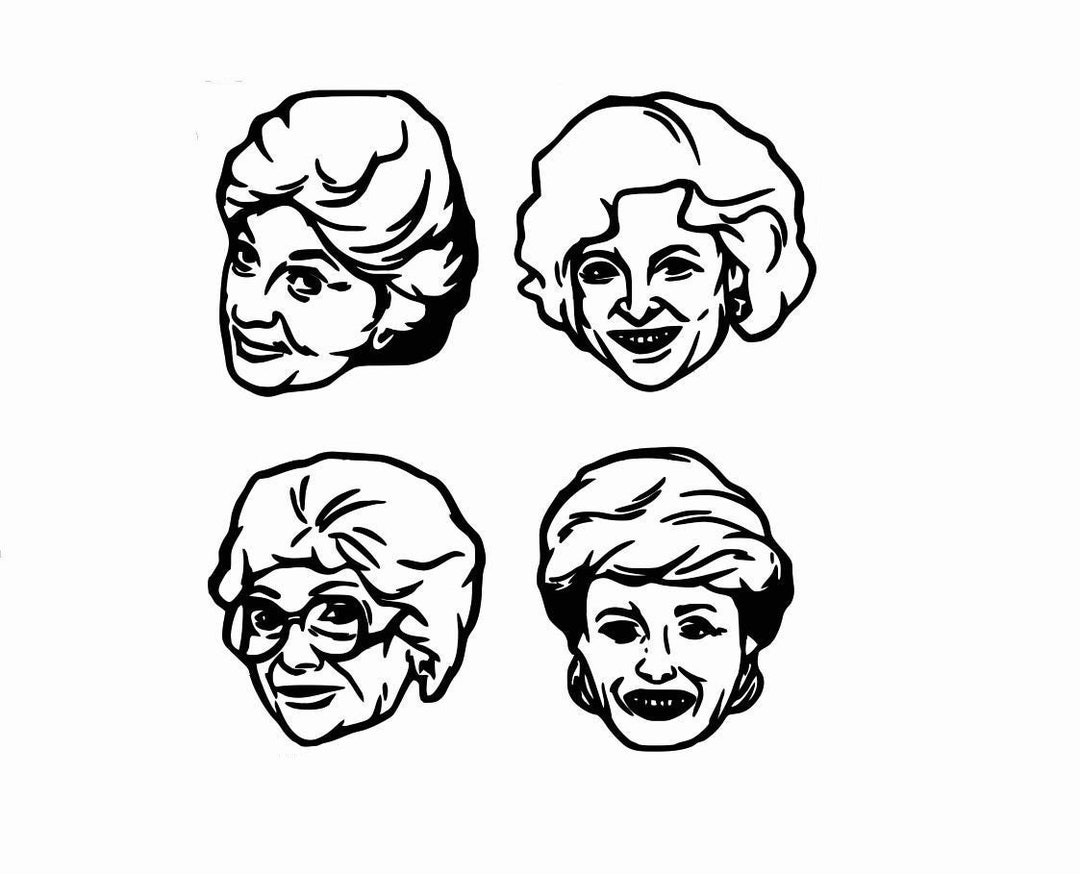 Golden Girls SVG Cut File - Etsy