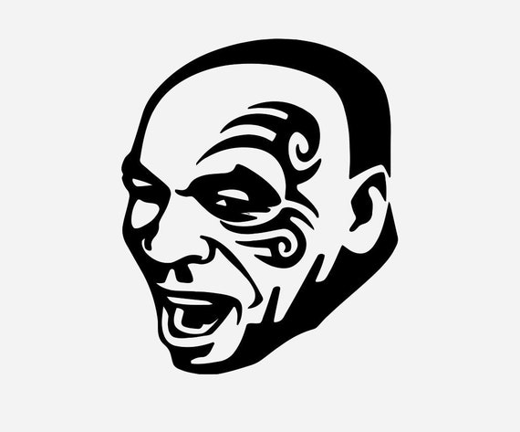 Mike Tyson SVG Cut File - Etsy UK